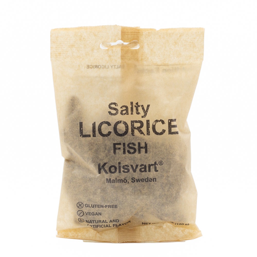 Zingerman's Deli | Kolsvart Salted Licorice Swedish Fish | Zingerman's ...