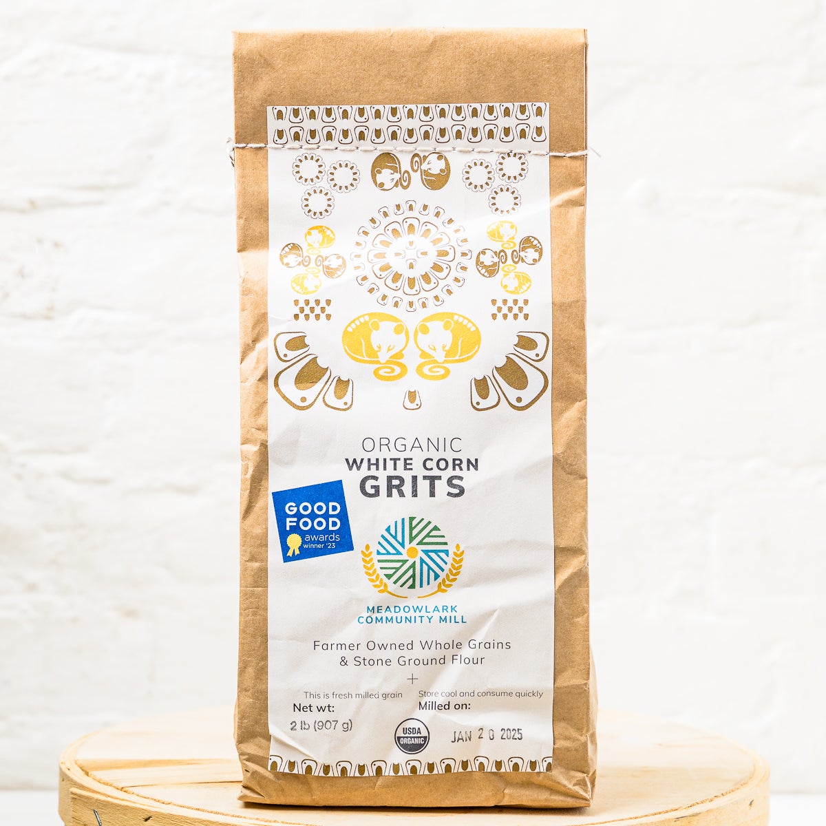 Meadowlark Mill White Dent Grits | Zingerman's Deli Specialty Foods