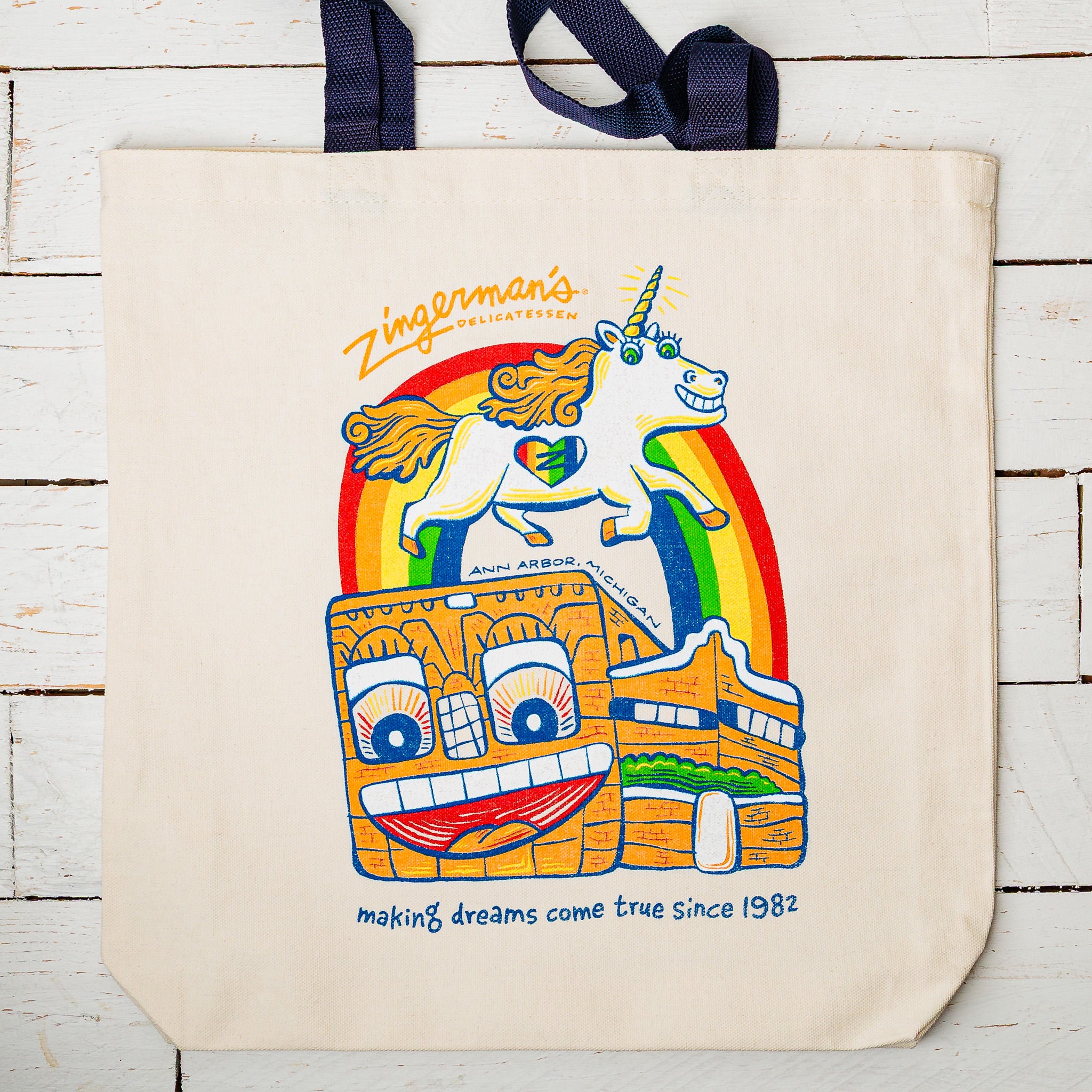 Zingerman's Deli Unicorn Totebag | Zingerman's Deli Specialty Foods