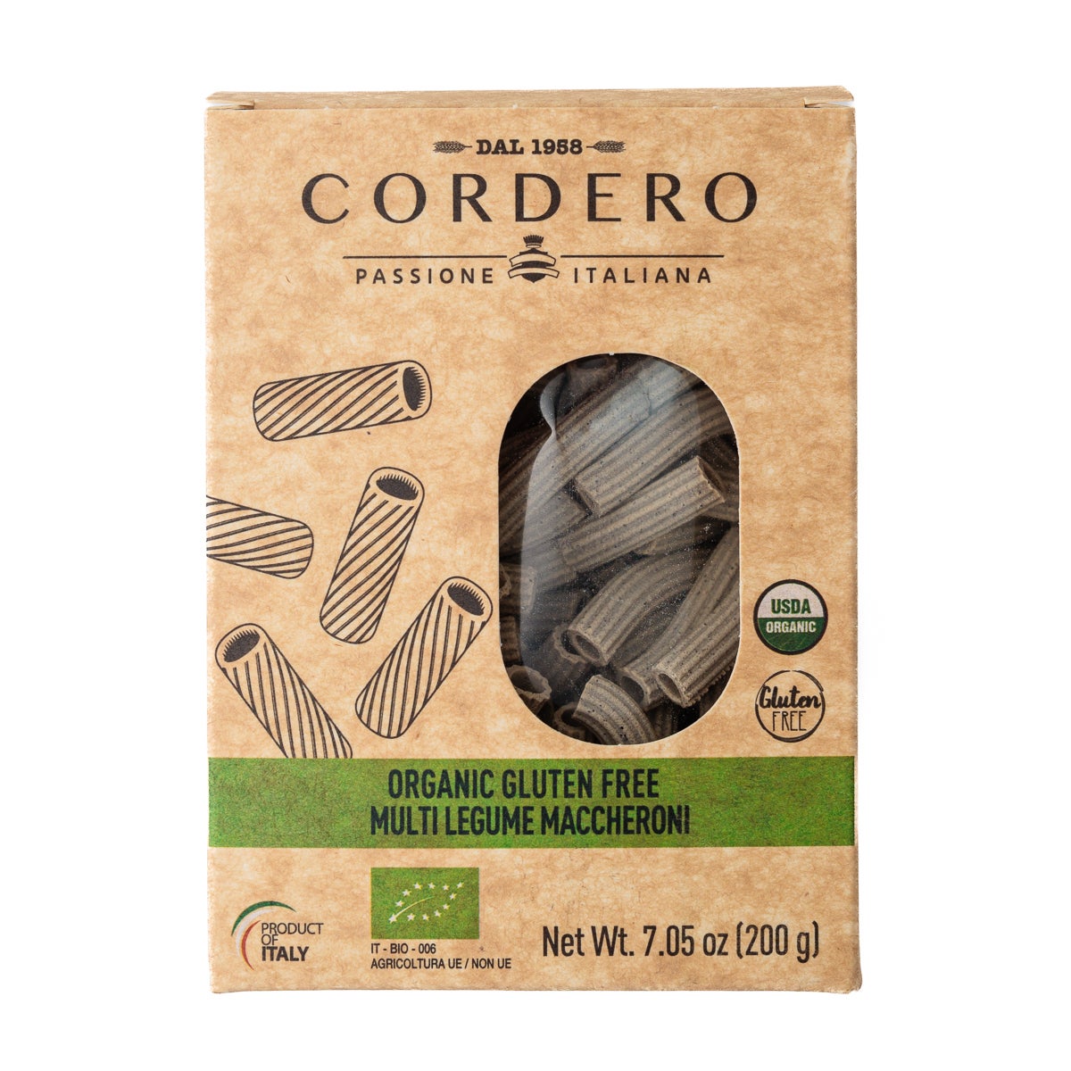 Cordero Gluten Free Multilegume Maccheroni | Zingerman's Deli Specialty ...
