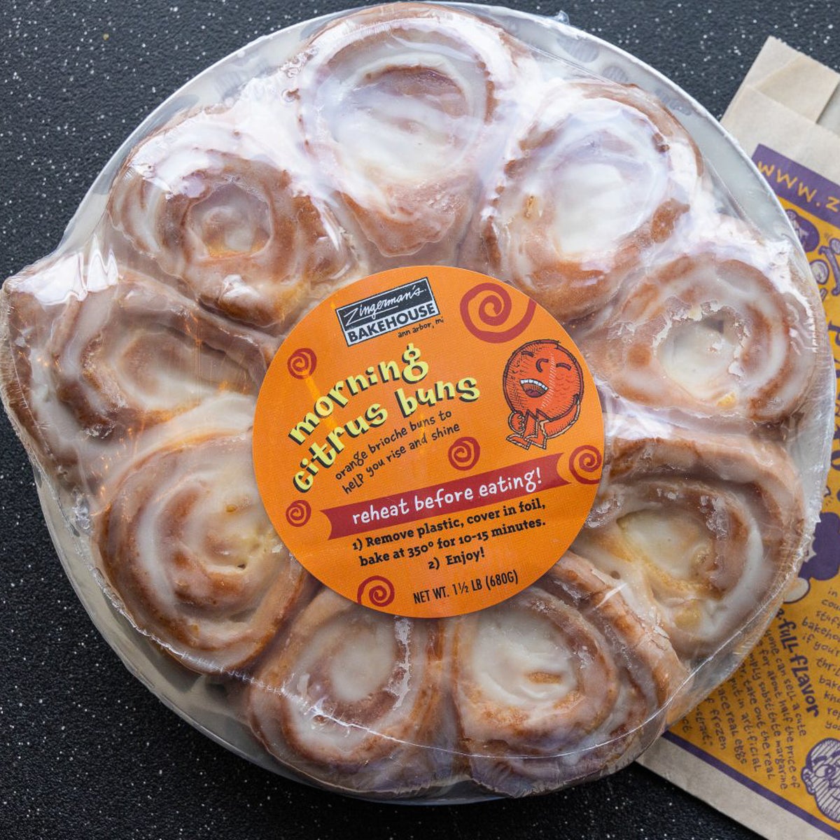 Zingerman's Bakehouse Morning Citrus Buns | Zingerman's Deli Specialty ...